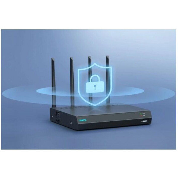 Reolink RLN12W WiFi 6 -NVR-inspelare｜e-ville.com