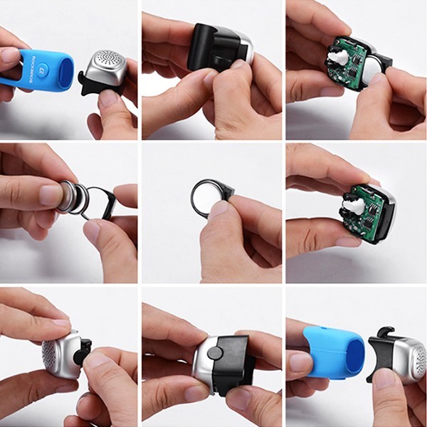 RockBros polyfonisk ringklocka cykel 93.5dB