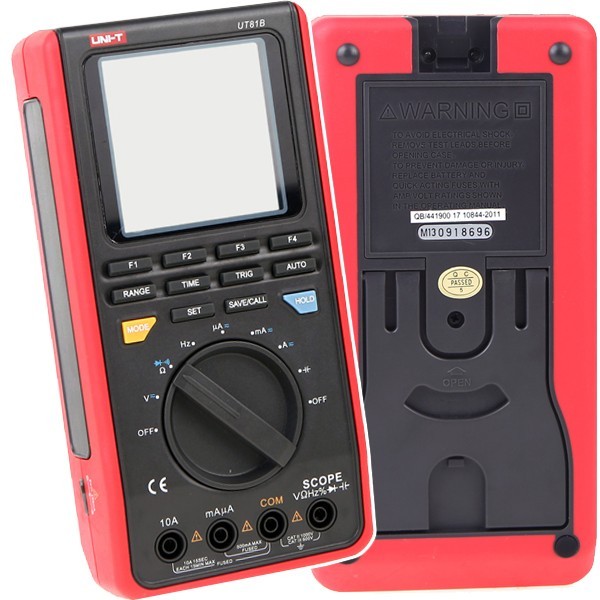 UNI-T UT81B oskilloskooppi / yleismittari