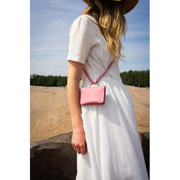 PIHKA collection JOLI Pocket Bag -plånbok med nyckelband, rosa｜e-ville.com
