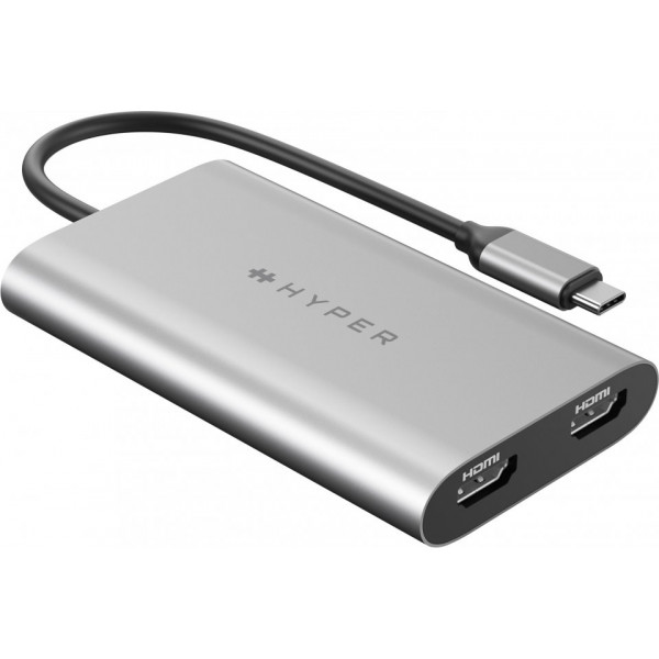 Hyper Dual 4K HDMI Adapter for M1 MacBook -adapteri｜e-ville.com